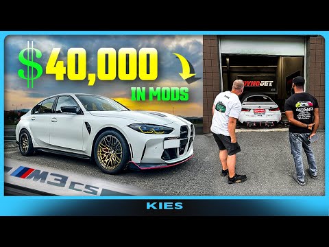 Adding over $40K in MODS to this BMW M3 CS