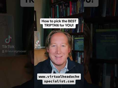 What is the best triptan for you and vour specific migraine characteristics?