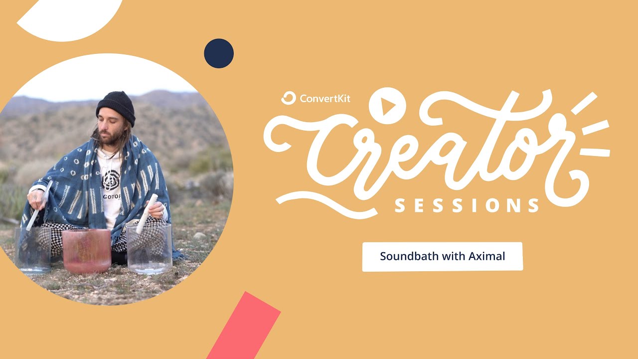 Creator Sessions: Experience your first Sound Bath