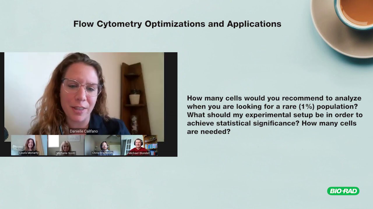 WEBINAR — Expert Coffee Chats — Flow Cytometry Optimizations and Applications