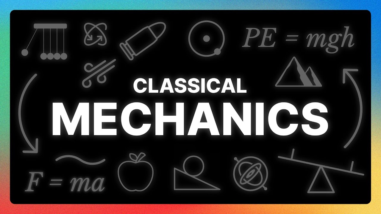 CLASSICAL MECHANICS explained in 3 Minutes