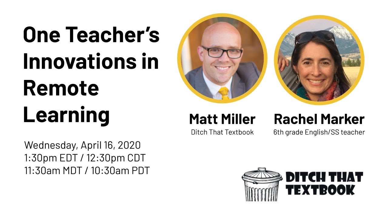 One Teacher's Innovations in Remote Learning