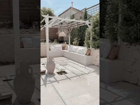DIY Terrasse en colle à carrelage! #alternativebetoncire #short