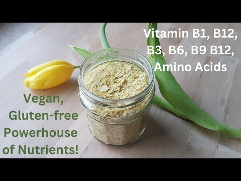 Powerhouse of Nutrients - Nutritional Yeast! A must for Vegetarians & Vegans.