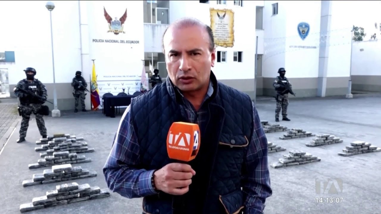 Más de media tonelada de droga fue decomisada en Tulcán