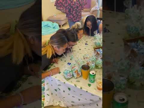 Sister Wins Baby Shower Game 👶🚿