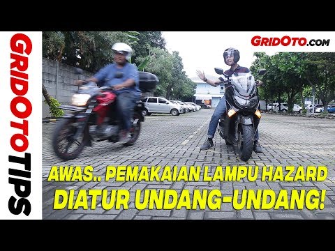 Saat yang Dibenarkan Untuk Pakai Lampu Hazard di Kendaraan | GridOto Tips