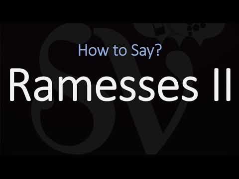 How to Pronounce Ramesses II? (CORRECTLY) Pharaoh of Egypt Pronunciation