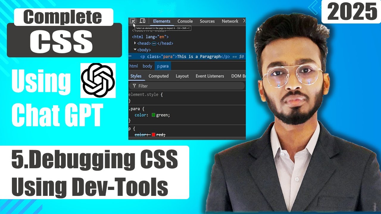 CSS Tutorial for Beginners | Debugging CSS Issues Using Developer Tools | CSS Full Course