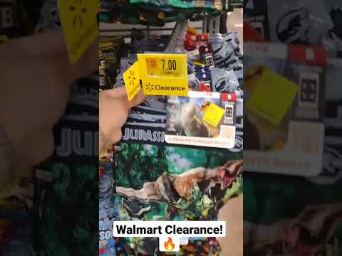 Boys Boxer Briefs on Clearance!🔥 #shorts #walmart #clearance