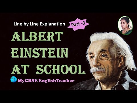 Albert Einstein at School - 3 Video Lecture - Crash Course for Humanities (English) - Humanities ...