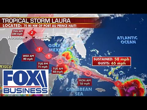 Fox Extreme Weather Center: Tracking Tropical Storm Laura | 8/23/20