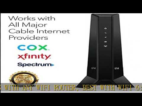 NETGEAR Nighthawk Multi-Gig Cable Modem CM2000 - Compatible with All Cable Providers incl. Xfinity,