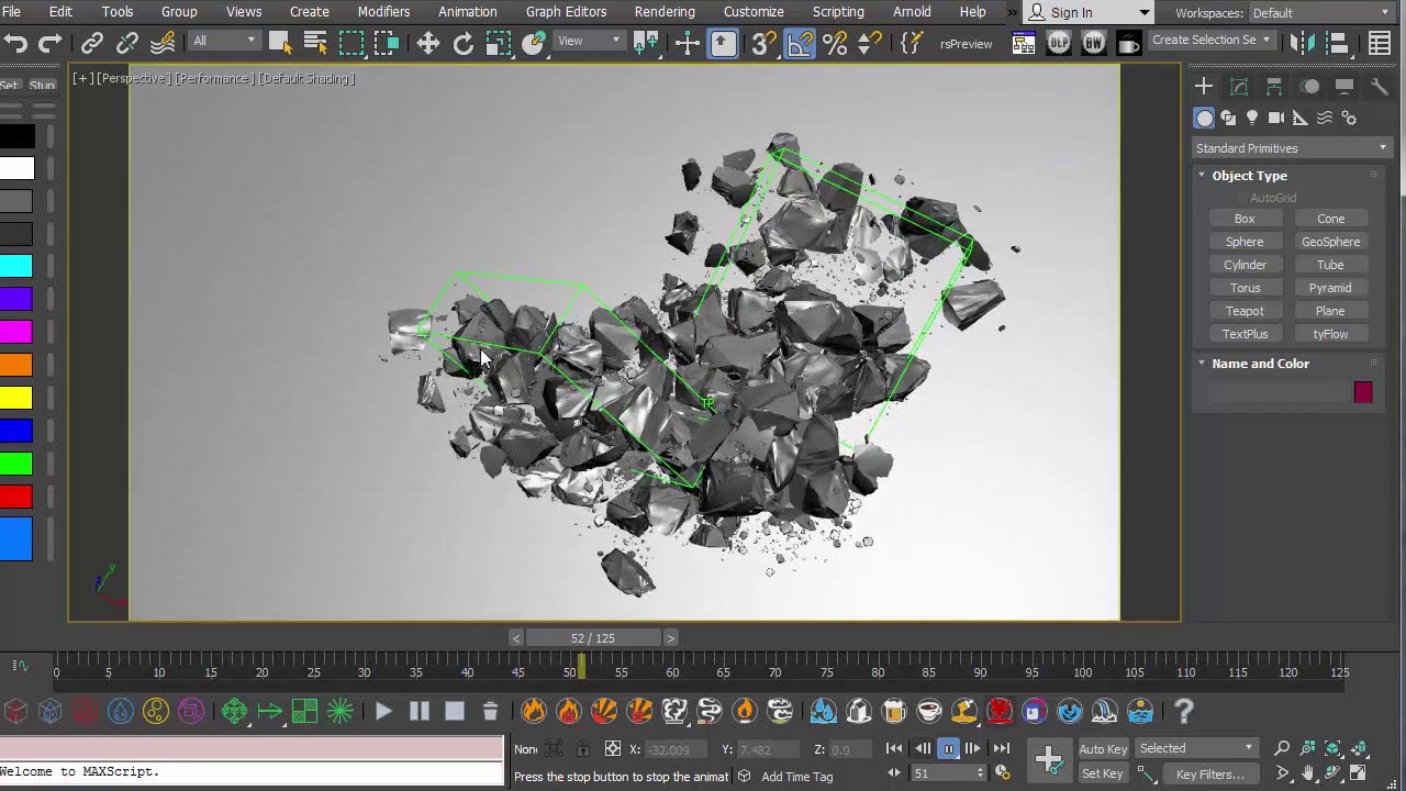 Thinking Particles -  Guided Sim Scene File explained