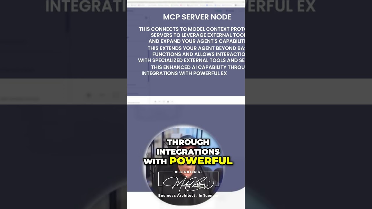 MCP Server: Integrate External Tools & Boost AI! #shorts