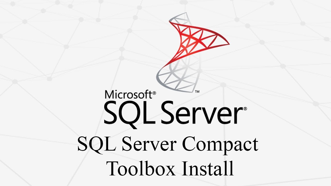 SQL Server Compact Toolbox Part 1