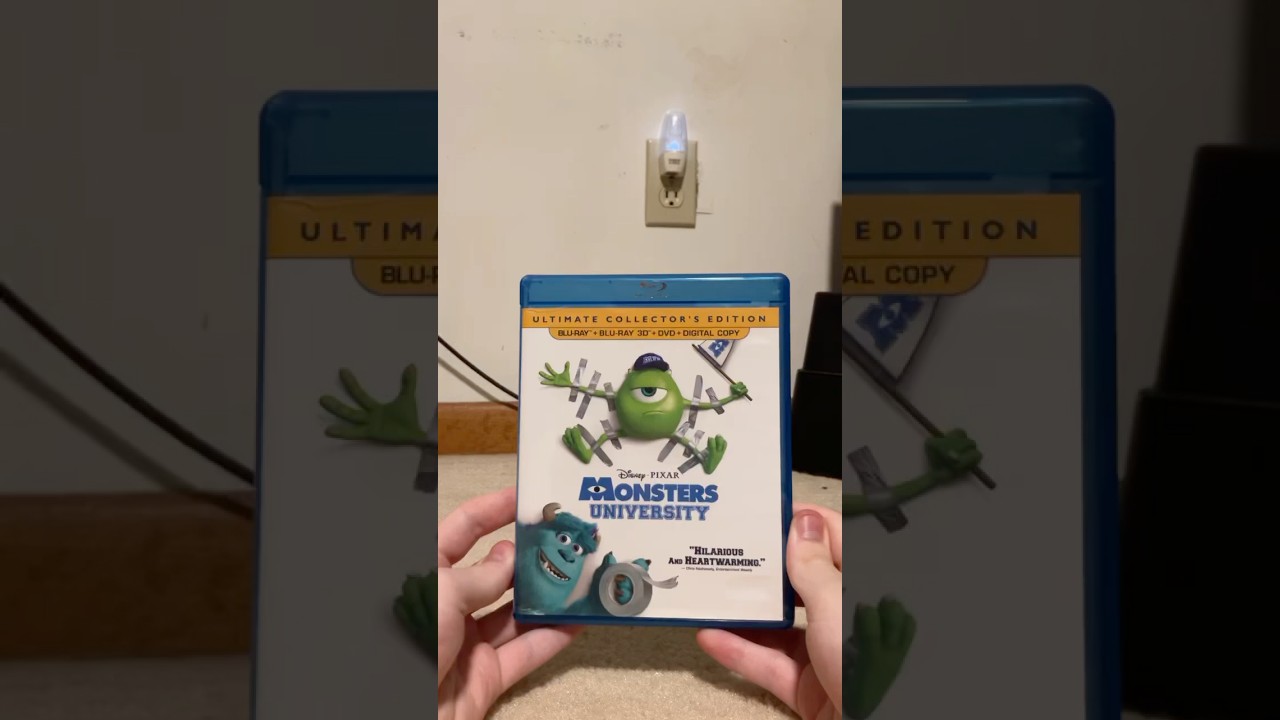 Monster University Blu-ray 3D + Blu-ray + DVD