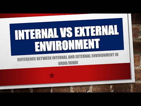 Internal vs External environment of Business | Business Environment | Business Concepts in Urdu