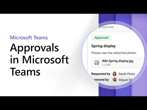 Approvals in Microsoft Teams