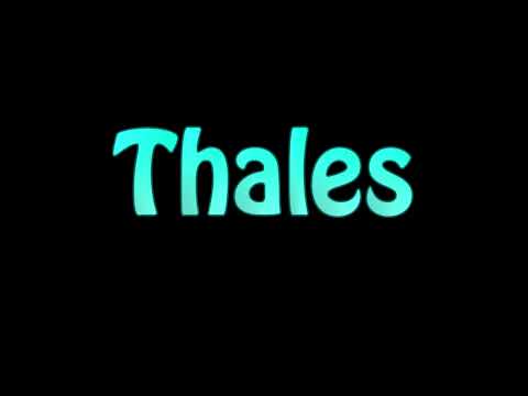 Learn How To Pronounce Thales