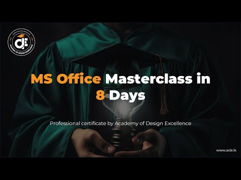 ADE - Microsoft Office Full Beginner Course Breakdown (Word, Excel, PowerPoint, Outlook)