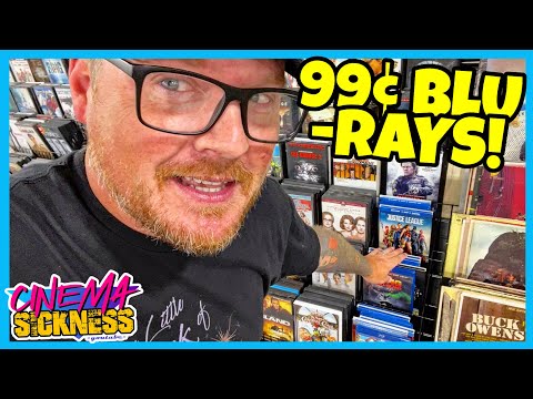 THRIFTING 99¢ BLU-RAY MOVIES // Thrifting For 99¢ Movies & Retro Toys At Worthwhile Thrift
