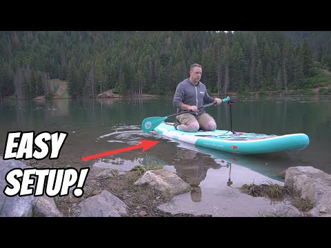 I love how easy this Inflatable Stand Up Paddle Board is to setup!