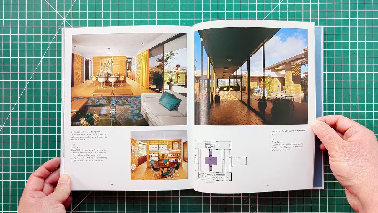 Case Study Houses - 1945 - 1966, The California Impetus - ASMR Book Flip Through