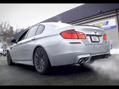 BMW F10 M5 Axle-Back Exhaust by Turner Motorsports - autoevolution