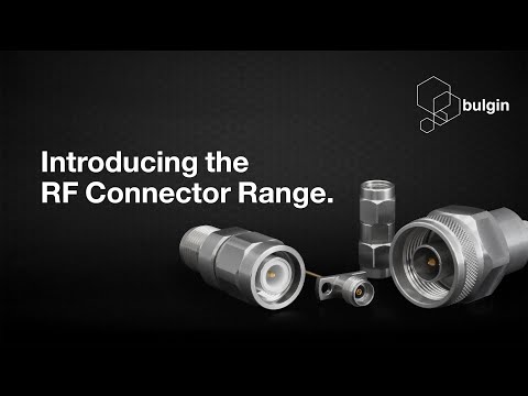 Bulgin Radio Frequency Connectors