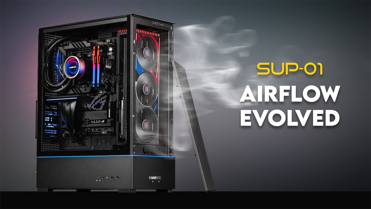 Vỏ case Lian Li SUP01 - Black (ATX/Mid Tower/Màu Đen)