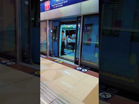 Dubai metro station #travel