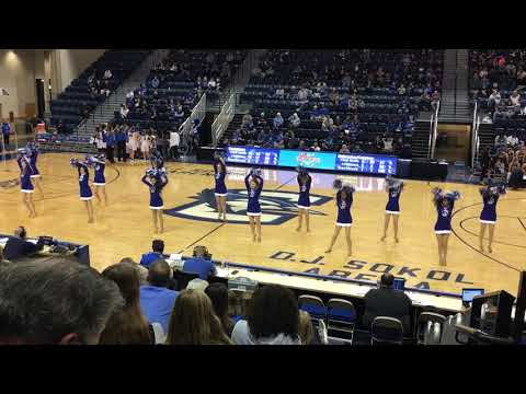Creighton Dance Team Performance WBB 10/18