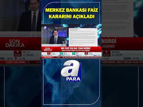 Merkez Bankası Faiz Kararı Açıklandı! PPK Metinindeki Maddeler Neler? #shorts #merkezbankası