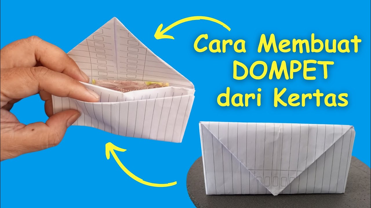How to Make a Wallet from Paper Books, Cool!!