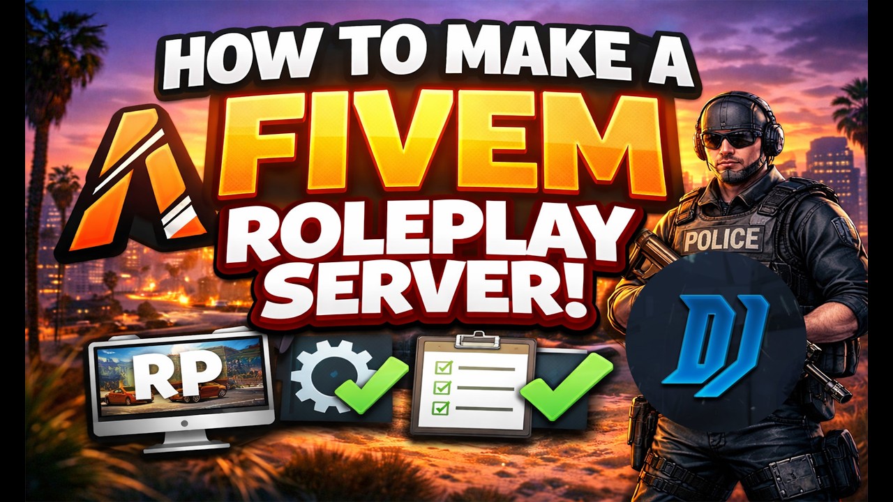 How To Make a FiveM Roleplay Server in 2026 (Complete Beginner Guide)