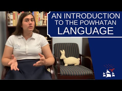 An Introduction to the Powhatan Language, or Virginia Algonquian