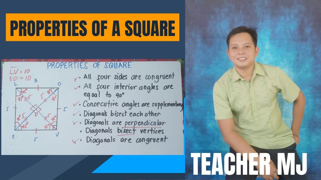 Properties of a Square | Basic Introduction |
