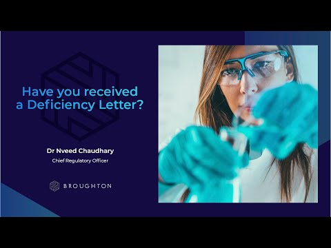 Have you received a Deficiency Letter?