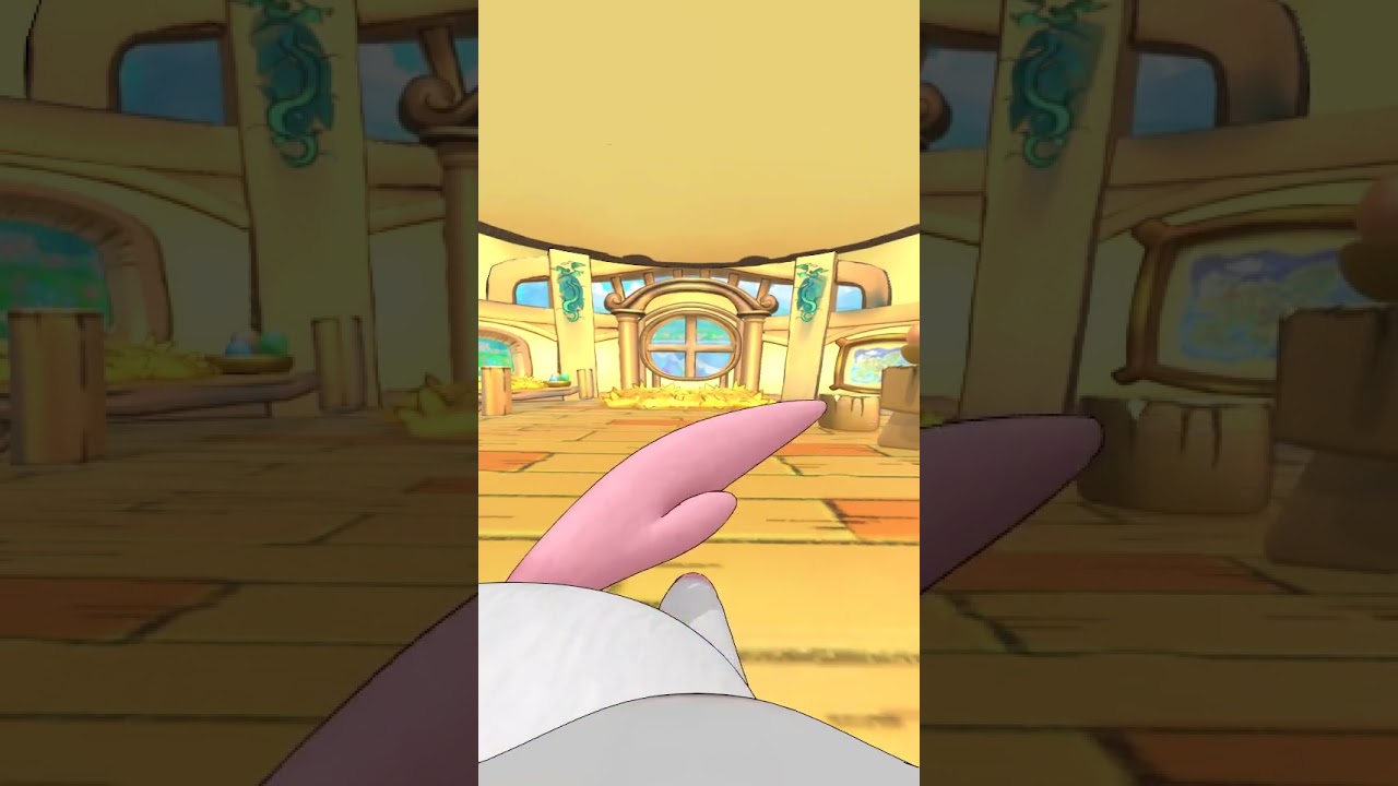 You're Sylveon ! First Person Mirror POV Post Transformation Pokemon Mystery Dungeon Animation