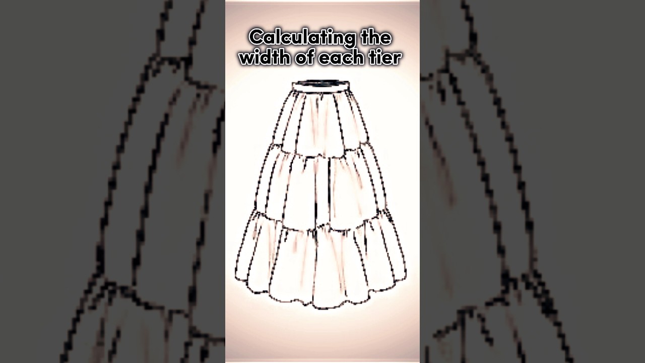 ✂️Tiered Skirt Formula