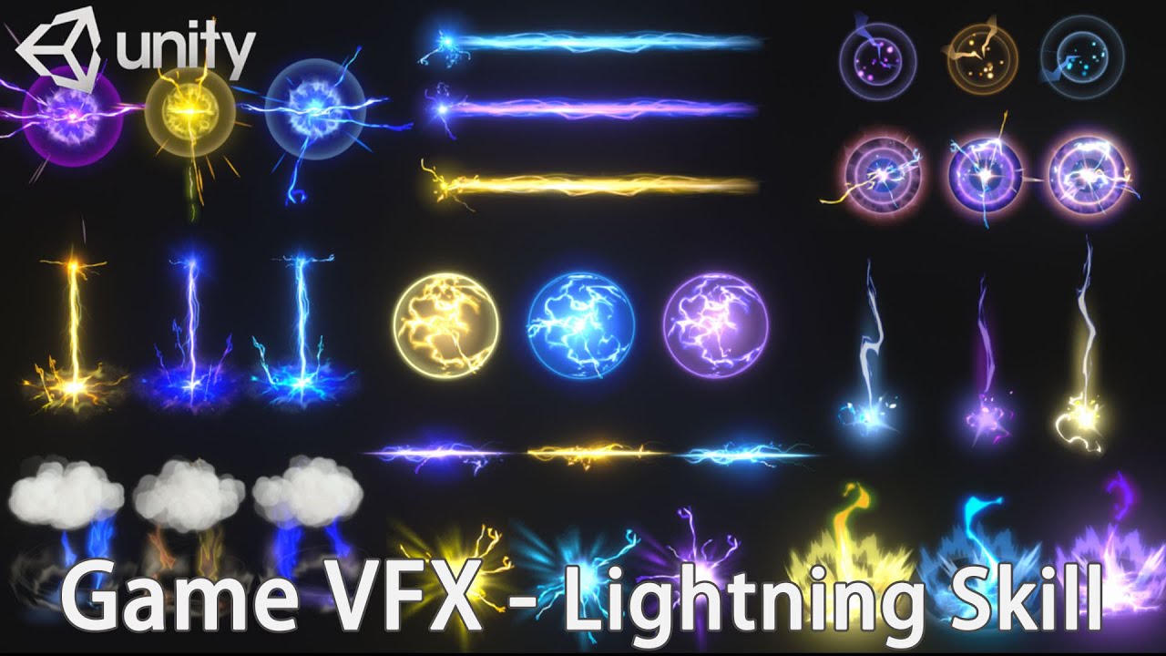 Unity Game VFX：Lightning Skill Collection