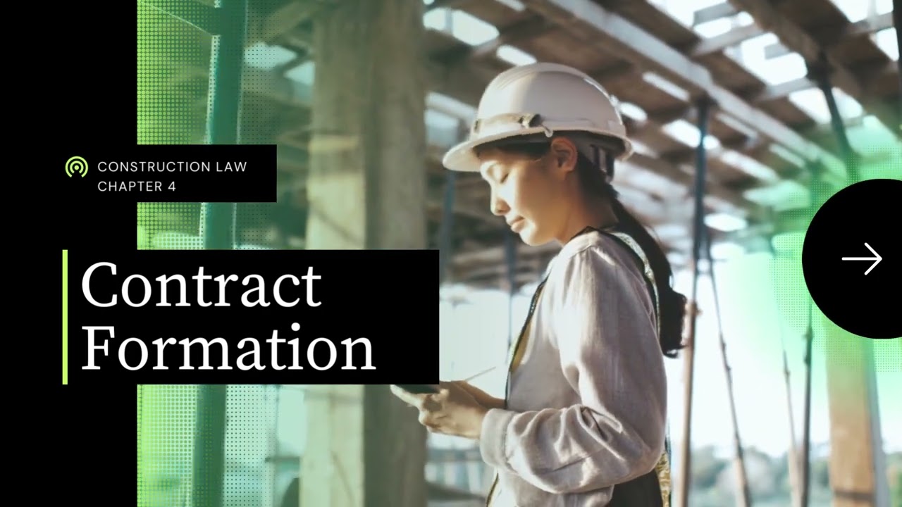 Construction Law Chapter 4 - Key issues in construction contracts