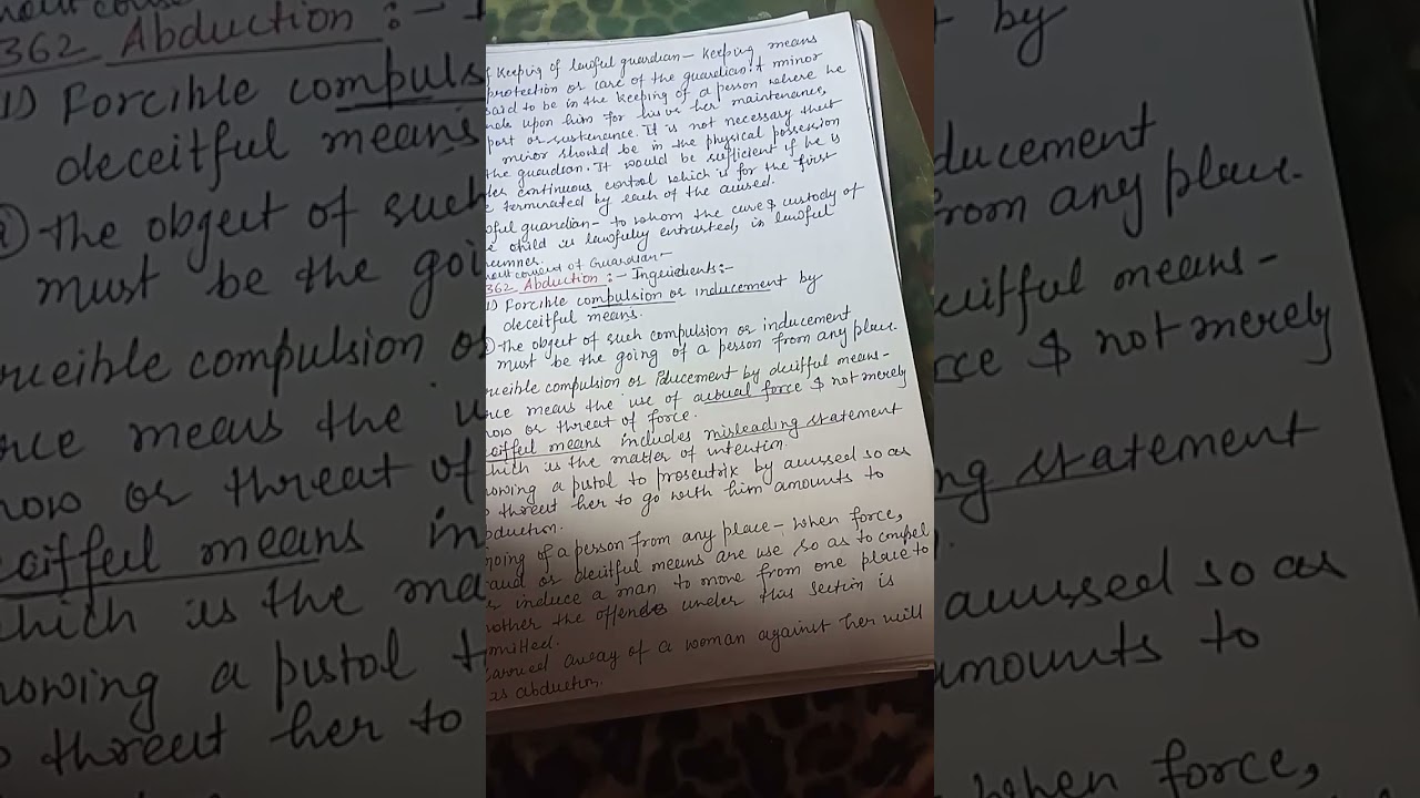 IPC notes for HJS/RJS mains..