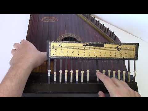 1912 Phonoharp Celestaphone Vintage Marxophone Antique Zither | Reverb