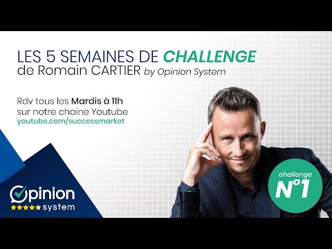 Challenge N°1 de Romain Cartier by Opinion System
