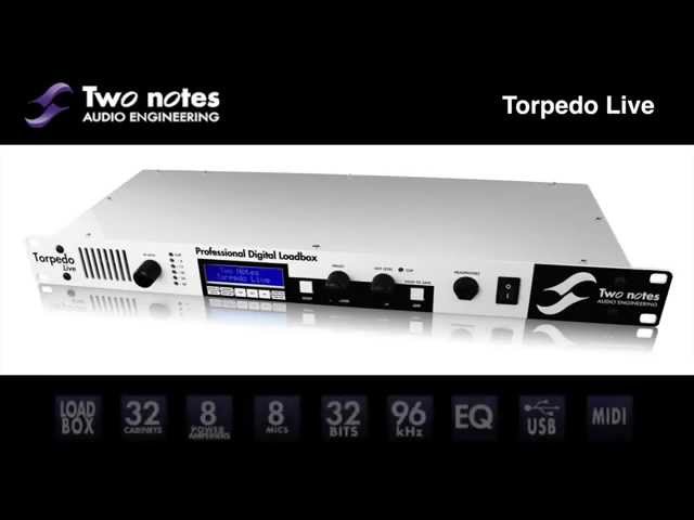 TWO NOTES Torpedo Live Speaker Simulator, Reaktivní Load Box | Kytary.cz