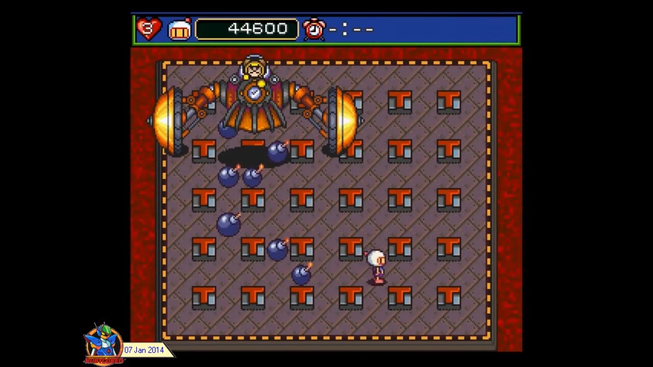 Super Bomberman 5 (1997, SNES) - Boss Rush (Full Items)[720p]