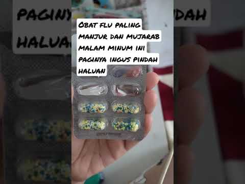 obat flu paling manjur dan mujarab