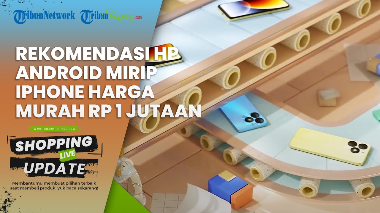 REKOMENDASI HP Android yang Mirip iPhone, Dilengkapi Kamera Boba Tiga ...